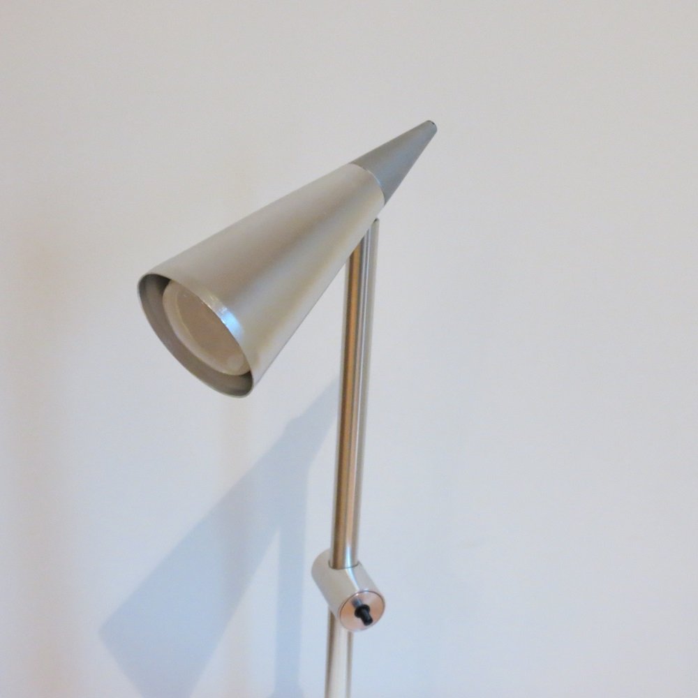 Prototype Aluminium Desk Lamp by Peter Nelson, 1960s for sale at Pamono