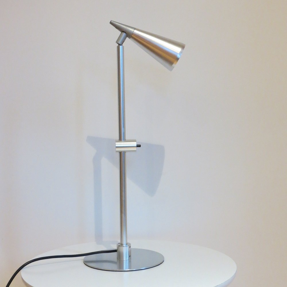 Prototype Aluminium Desk Lamp by Peter Nelson, 1960s for sale at Pamono