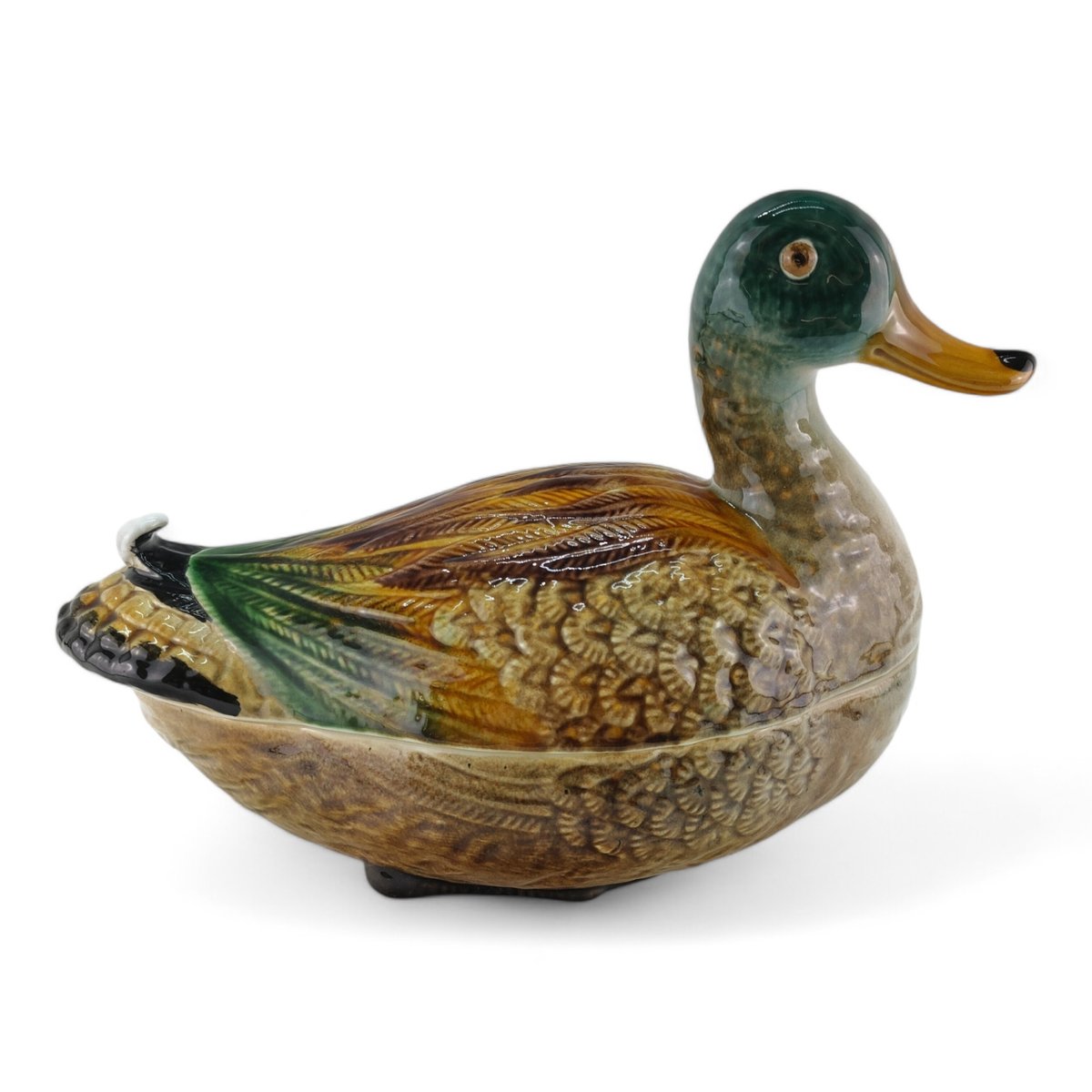 Large Vintage Porcelain Terrine - Duck - Subtil Portugal No. P64a ...