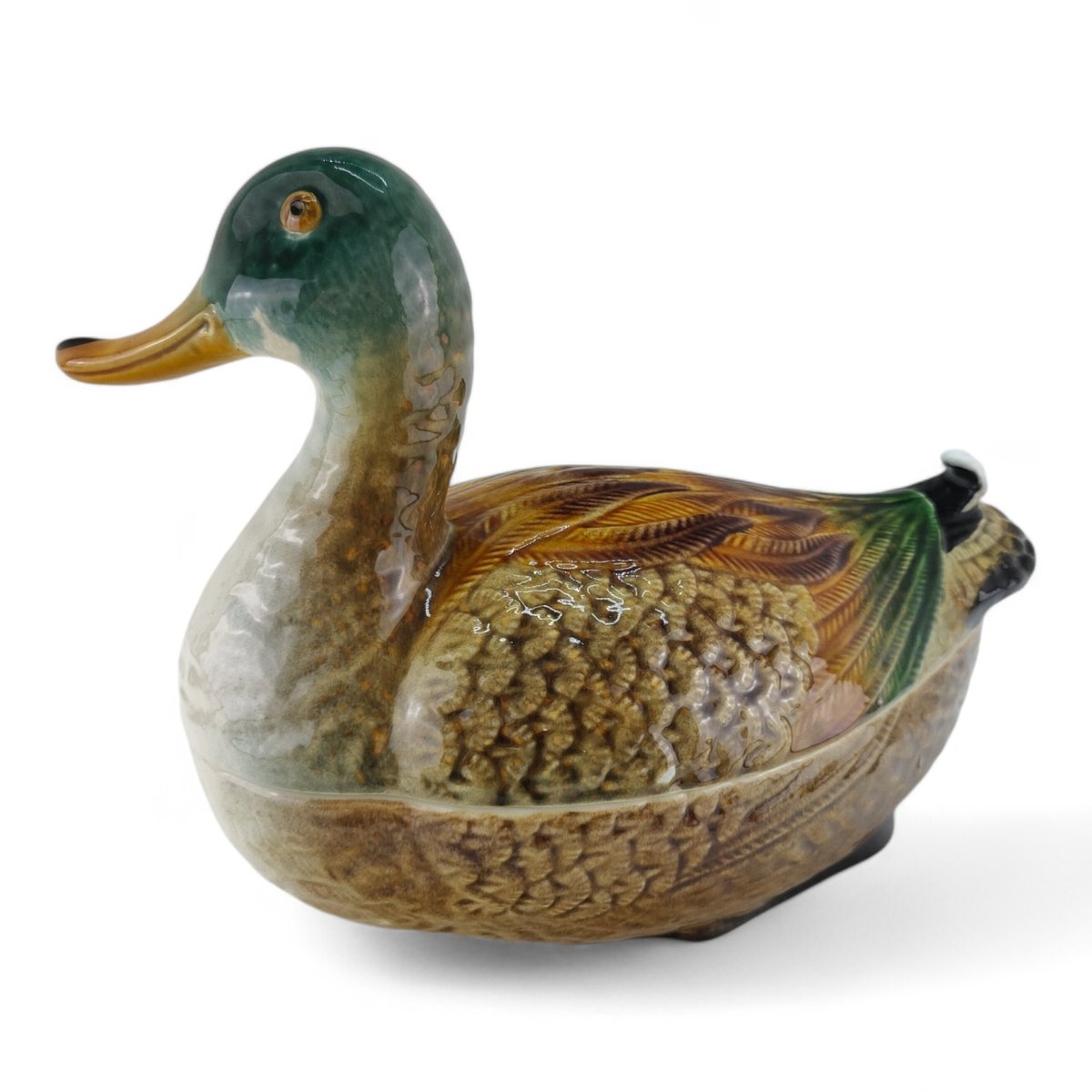 Large Vintage Porcelain Terrine - Duck - Subtil Portugal No. P64a ...