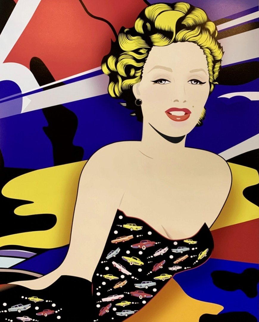 Danuta Dabrowska-Siemaszkiewicz, Monroe, Print on Paper, 2000s, Screen Print & Paper for sale at ...