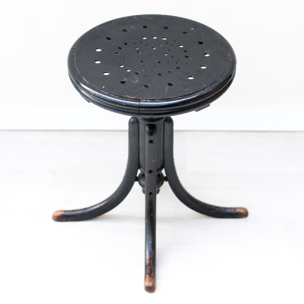 Vintage Piano Stool, 1950s for sale at Pamono