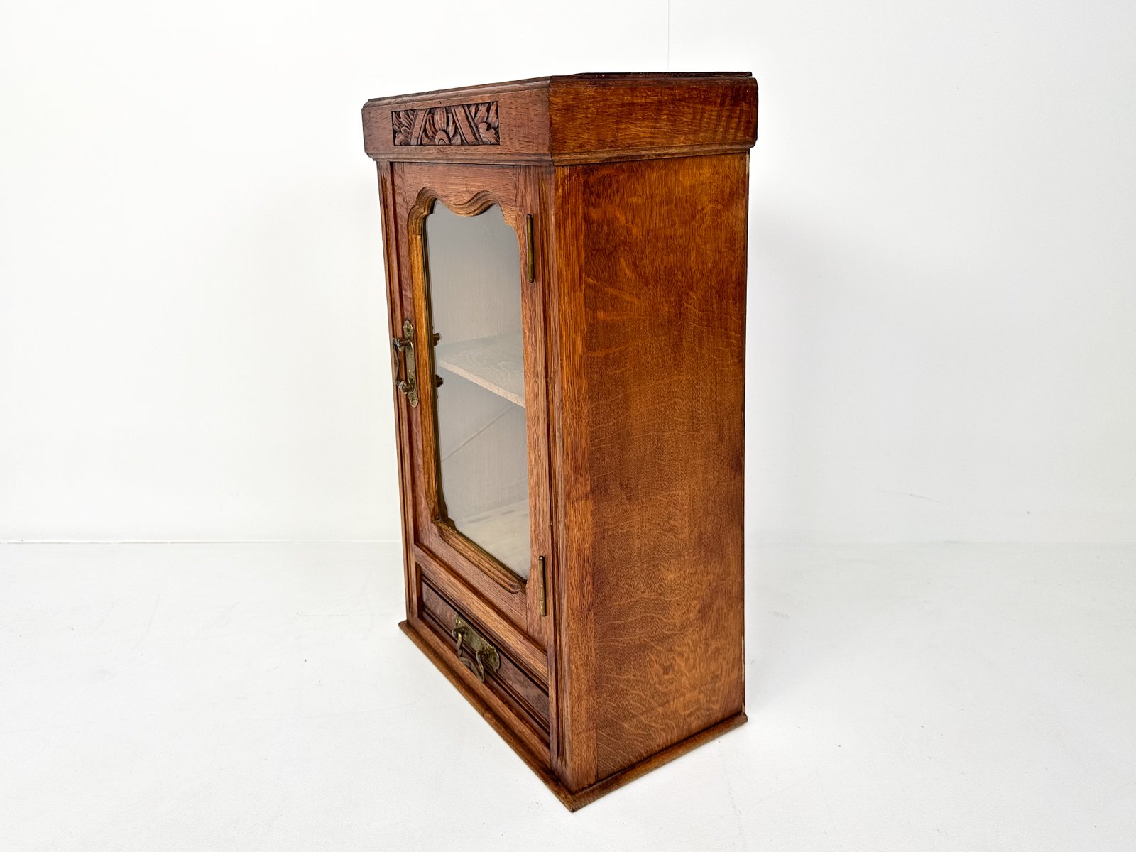 Vintage Dutch Wall Hanging Cabinet for sale at Pamono