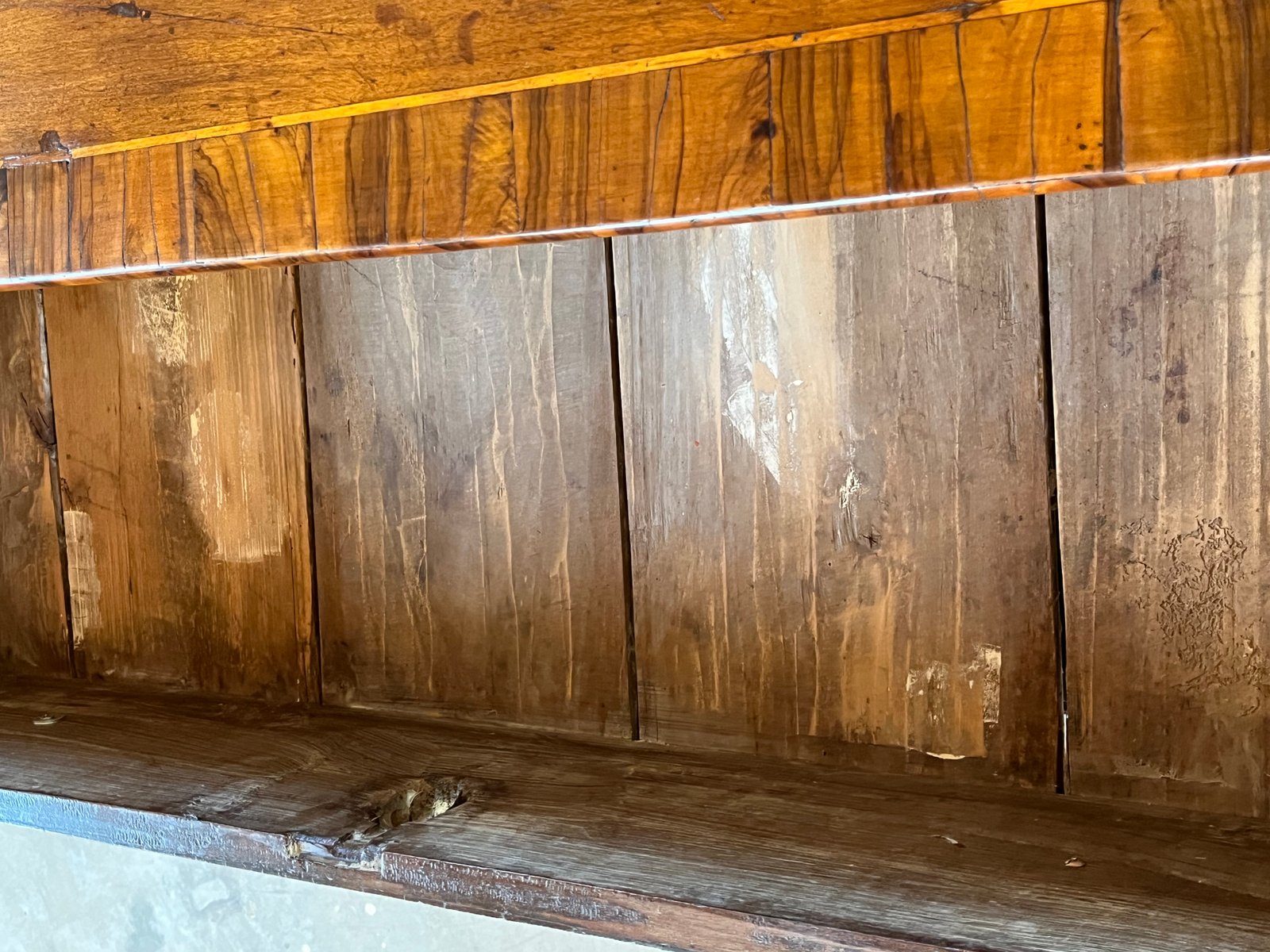 Italian Neoclassical Walnut Commode with Walnut Cross-Banded Veneer for ...