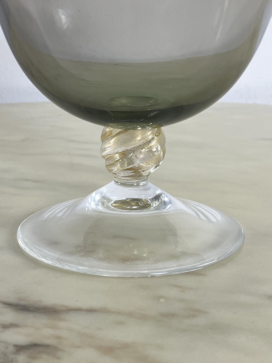 Large Murano Glass Centerpiece by Cenedese & Albarelli, 1970s for sale ...