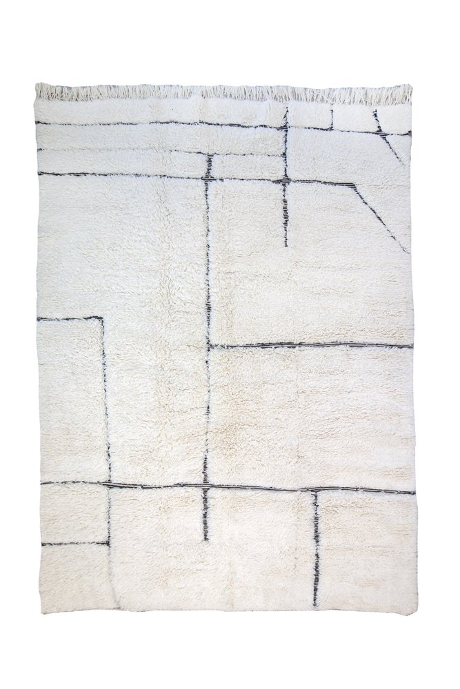 Modern Berber Rug in Wool for sale at Pamono