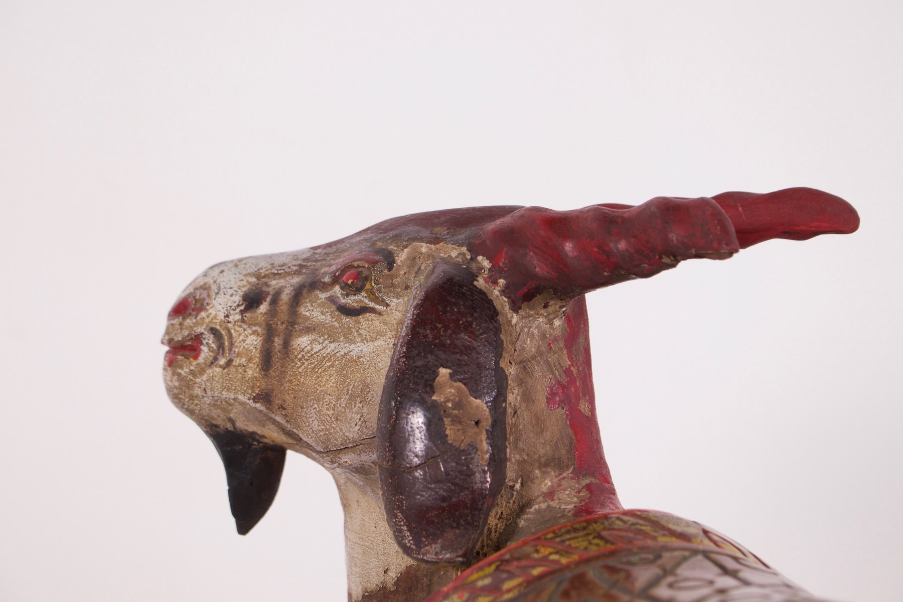 Sacred Figure of a Goat, India, 1920s for sale at Pamono