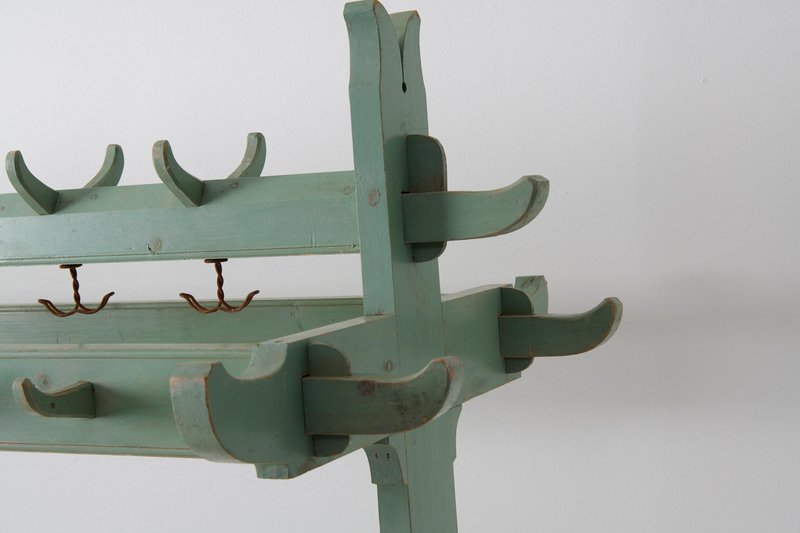 Antique Clothes Rack in Pine, Northern Sweden, 1890s for sale at Pamono
