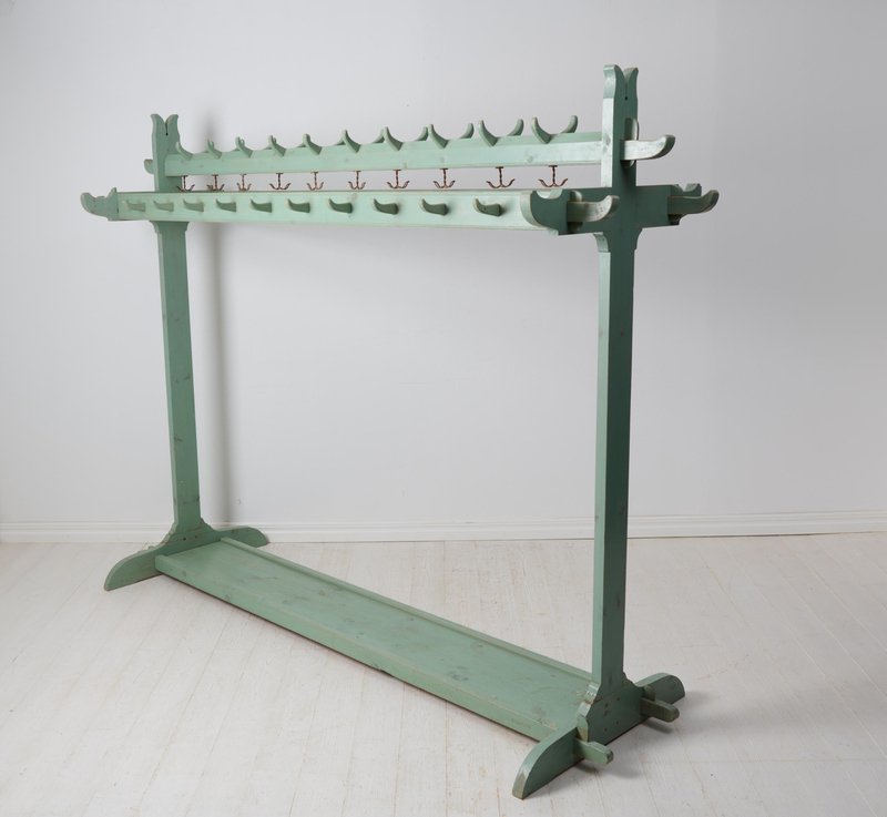 Antique Clothes Rack in Pine, Northern Sweden, 1890s for sale at Pamono
