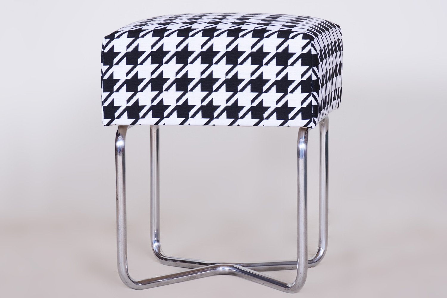 Bauhaus Stool in Chrome-Plated Steel attributed to Sab, 1930s for sale ...
