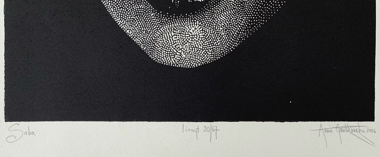 Anna Gawlikowska, Saba, 2006, Linocut & Paper for sale at Pamono