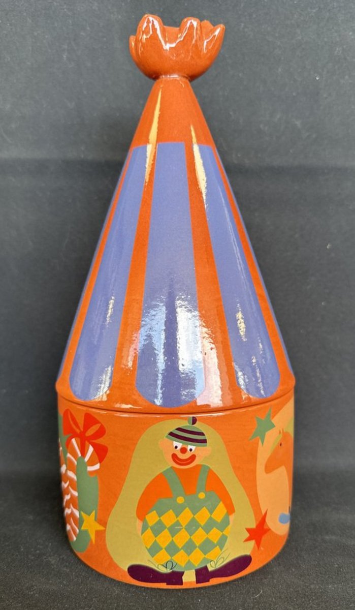 Vintage Ceramic Music Box by Kati Tuominen-Niittyla for Arabia Pro Arte ...