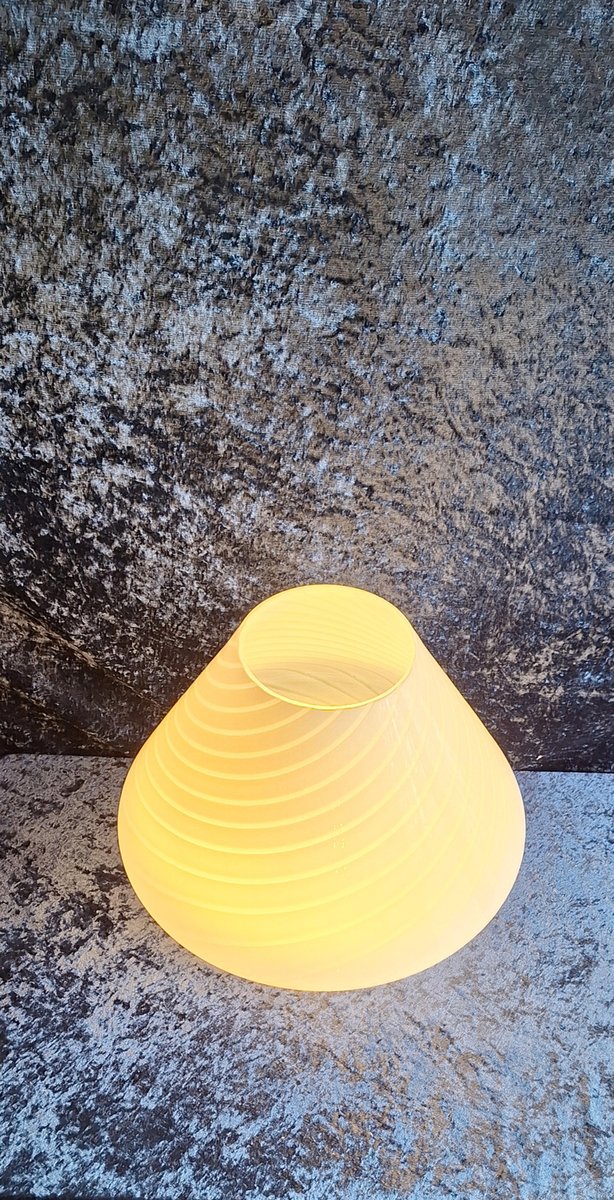 Large Vintage Italian Mushroom Table Lamp attributed to Vetri Murano ...