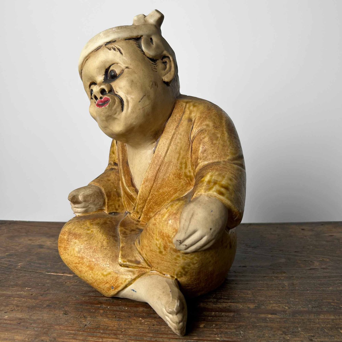 Vintage Japanese Figurines, 1950s, Set of 2 for sale at Pamono