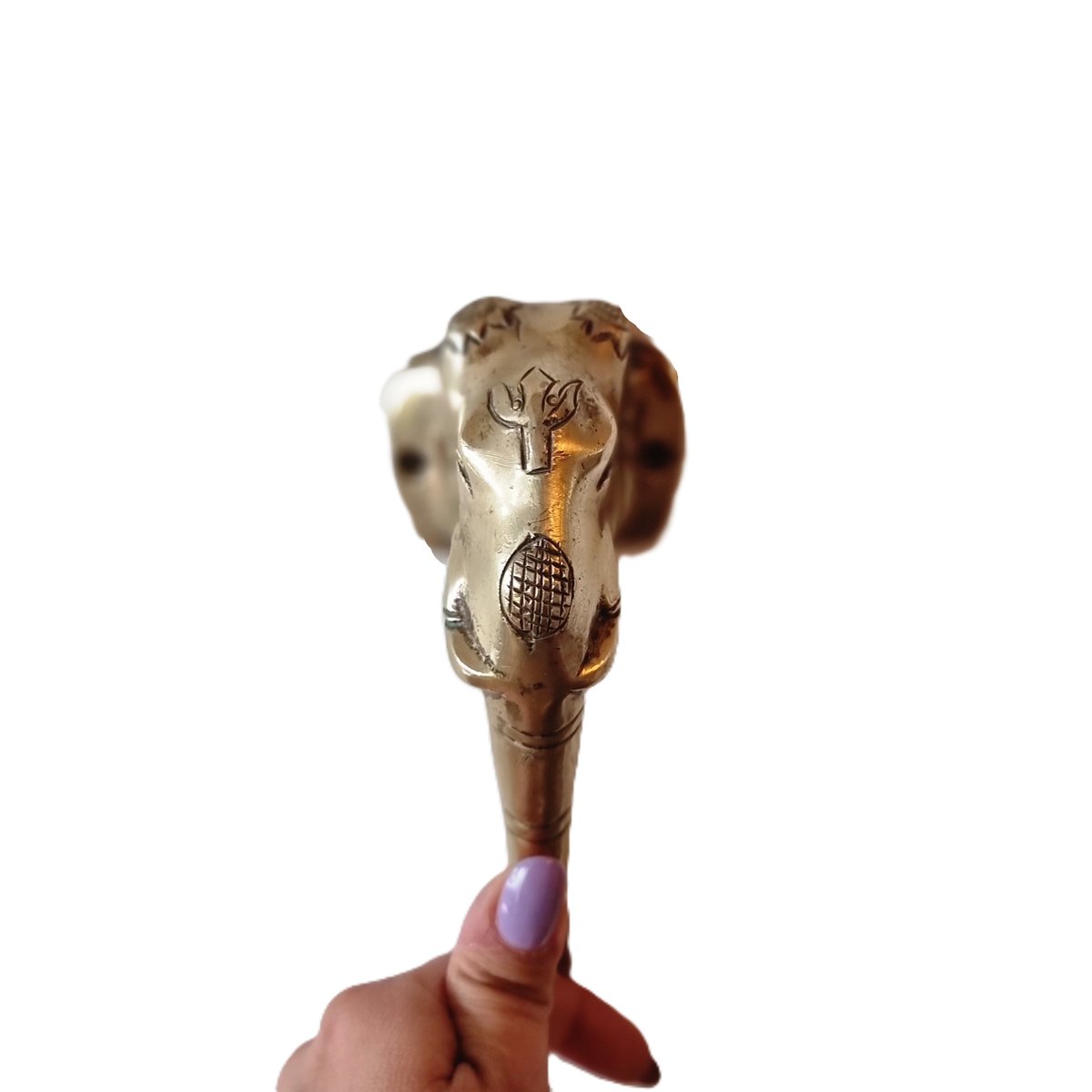 Brass Elephant Handle, 1990s for sale at Pamono