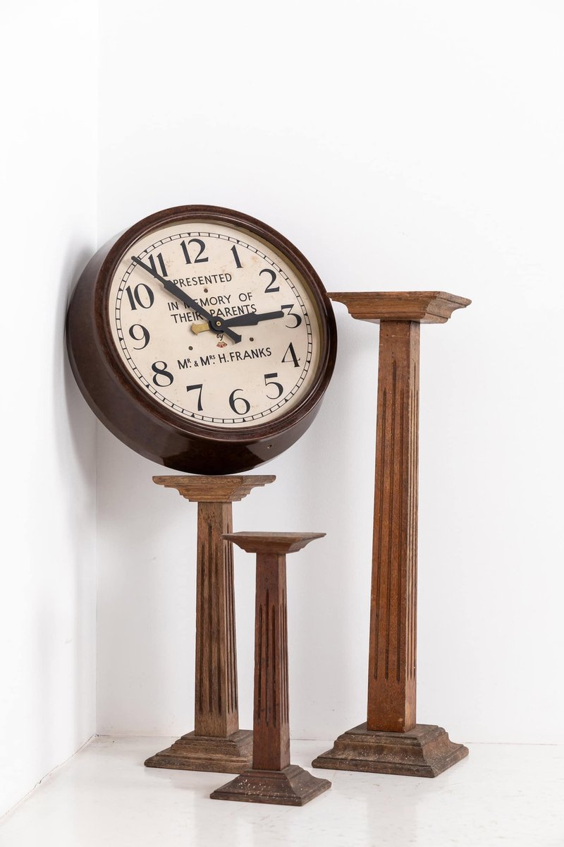 Vintage Bakelite Smiths Memorial Wall Clock for sale at Pamono