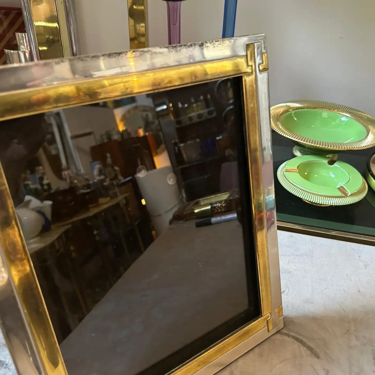 Mid-Century Modern Rectangular Picture Frame, 1970s for sale at Pamono