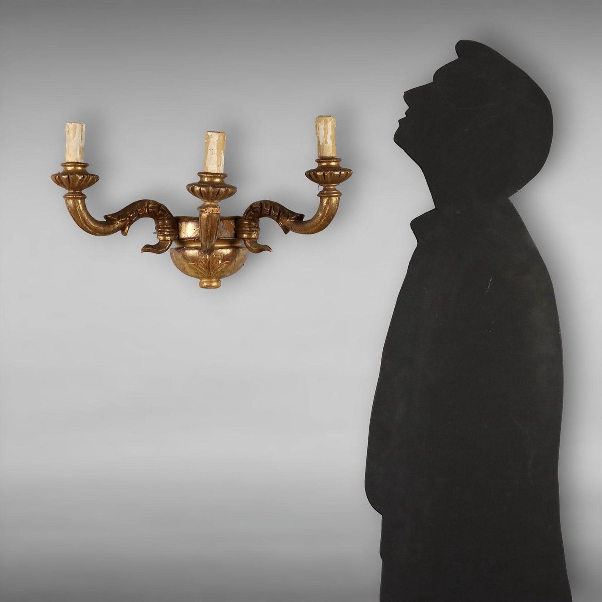 3 Light Wall Lamp for sale at Pamono