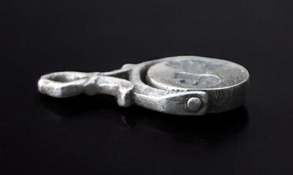 18th Century Double Wrought Iron Seal Stamp for sale at Pamono