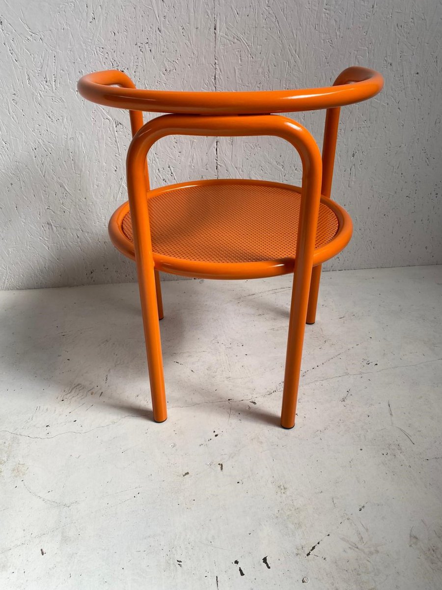 Orange Locus Solus Armchairs by Gae Aulenti for Poltronova, 1960s, Set ...