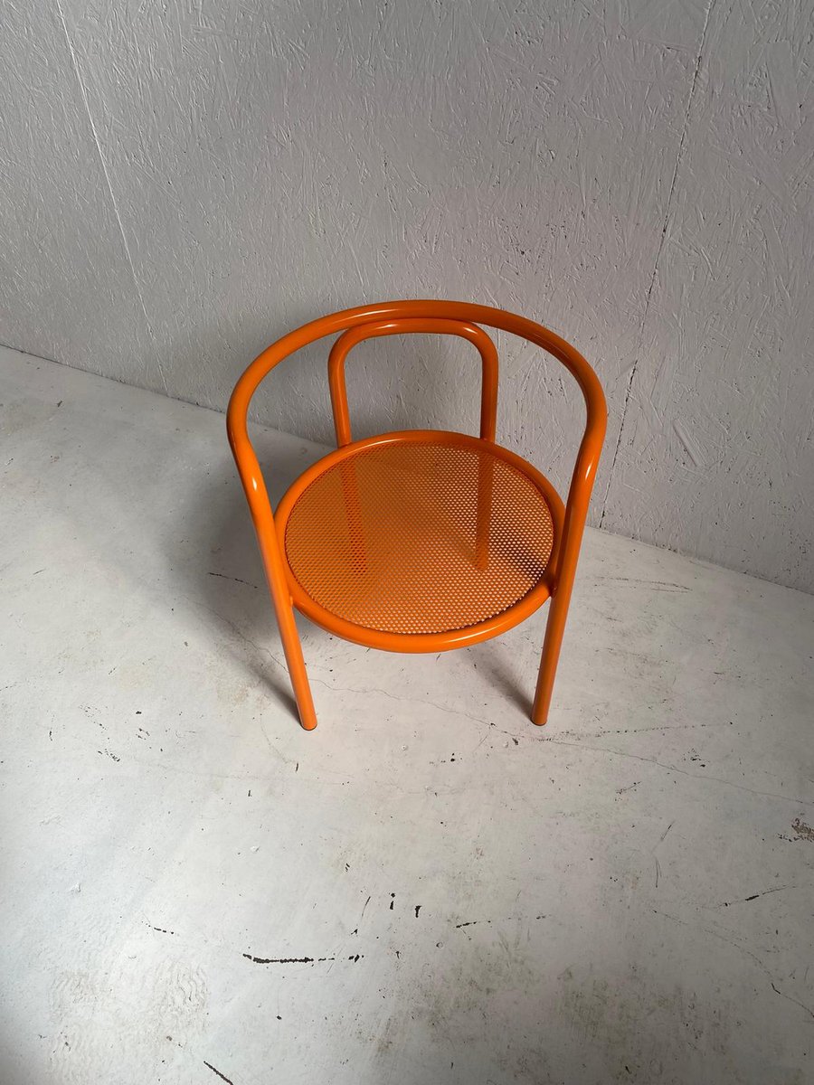 Orange Locus Solus Armchairs by Gae Aulenti for Poltronova, 1960s, Set ...