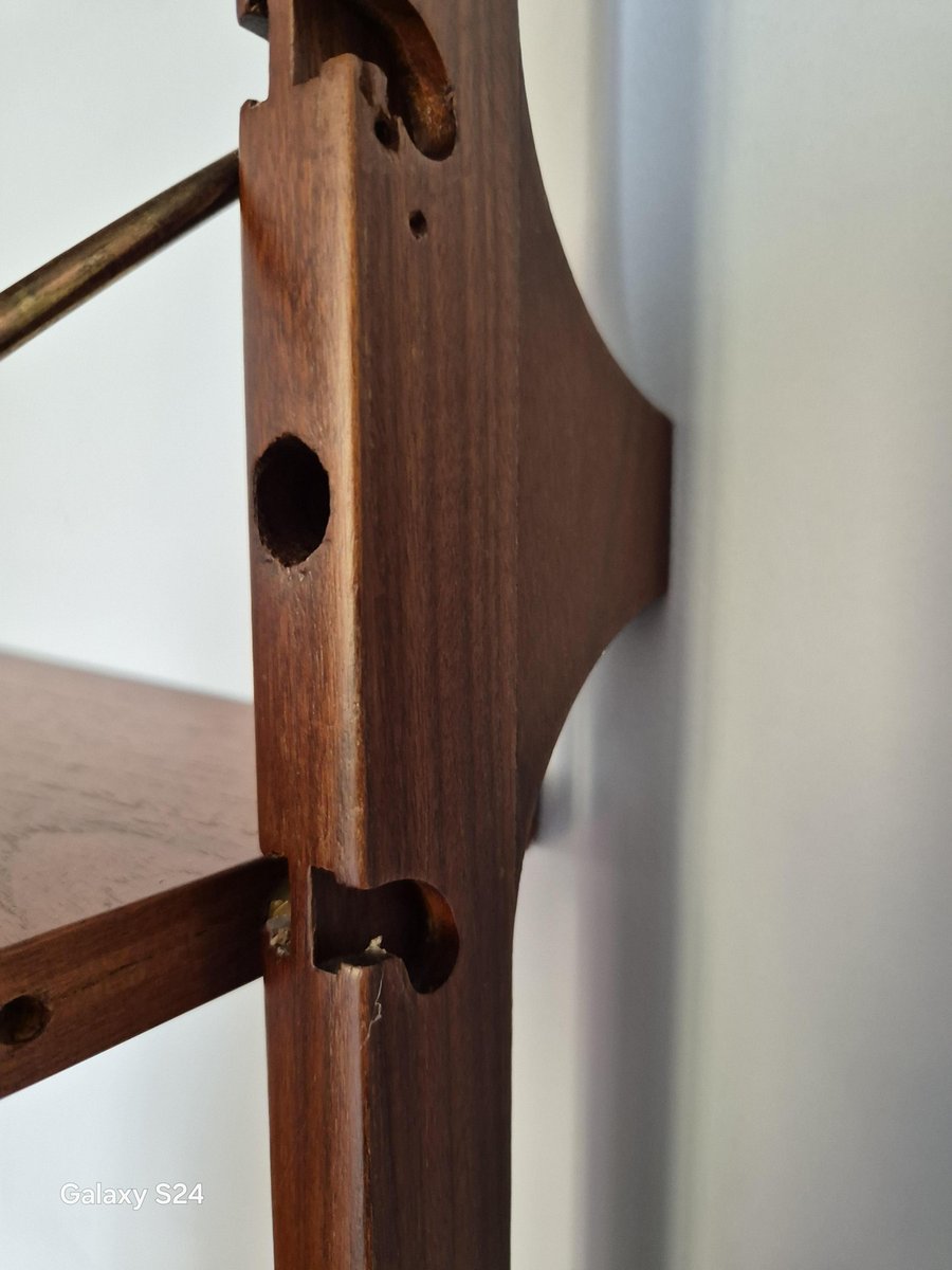 Ergo Wall Unit in Teak by Blindheim Møbelfabrikk, 1960s for sale at Pamono