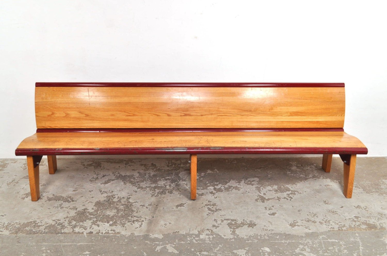 Vintage School Bench, 1950s for sale at Pamono