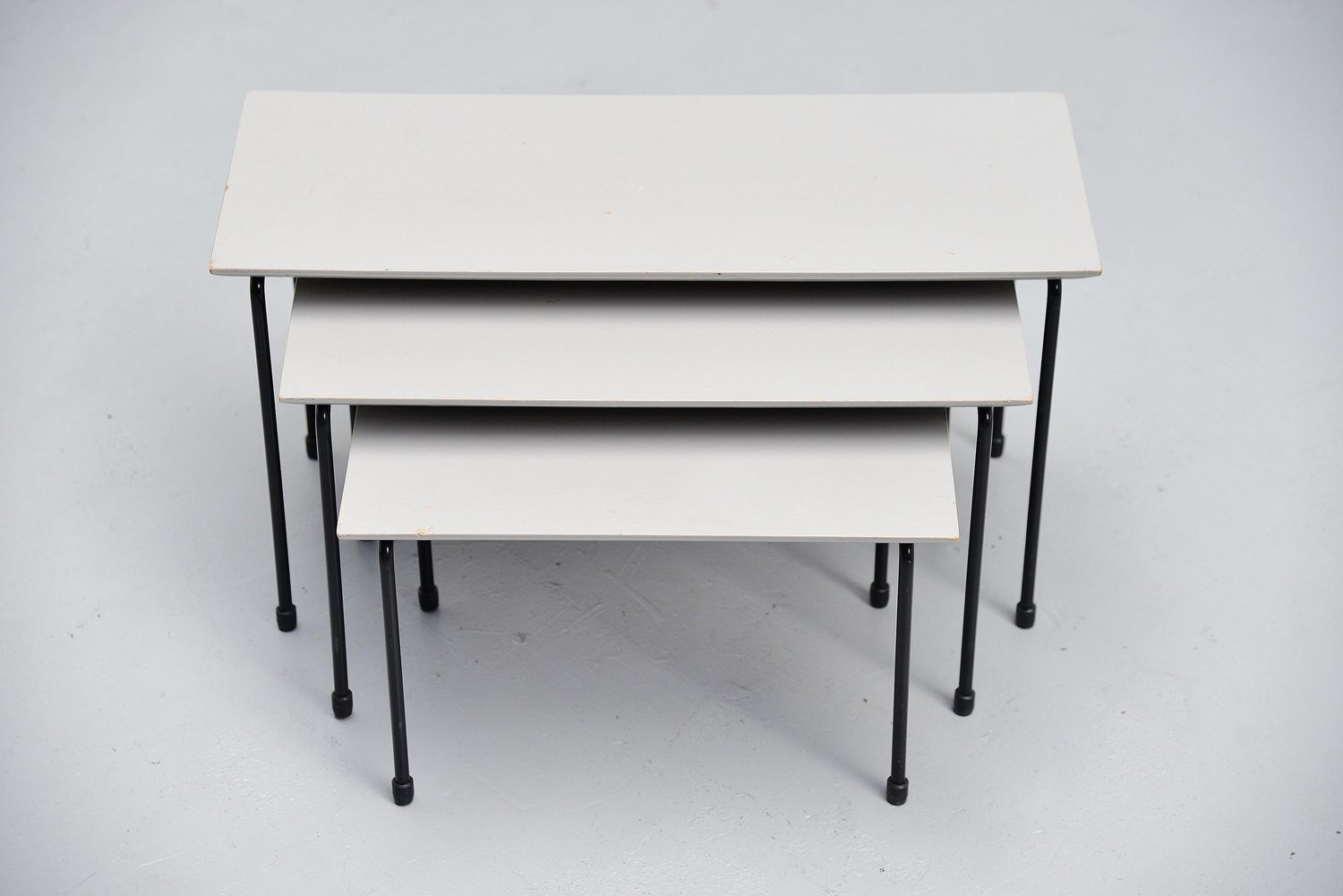 Twello Nesting Tables attributed to Martin Visser for T Spectrum, 1956 ...
