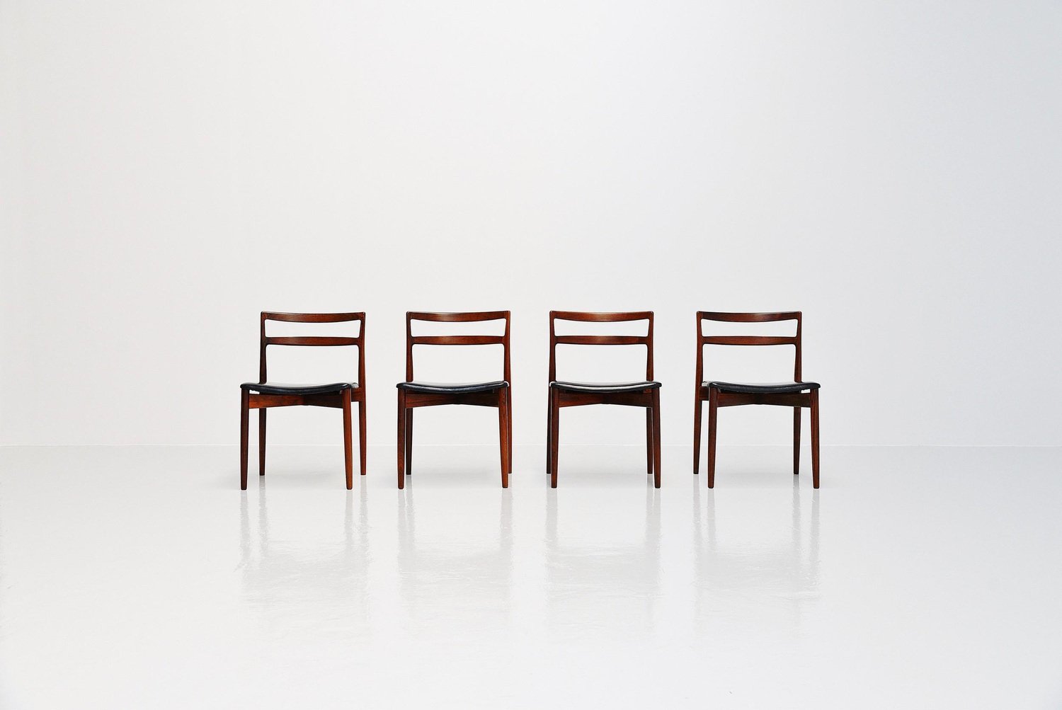 Model 61 Dining Chairs attributed to Harry Østergaard for Randers ...