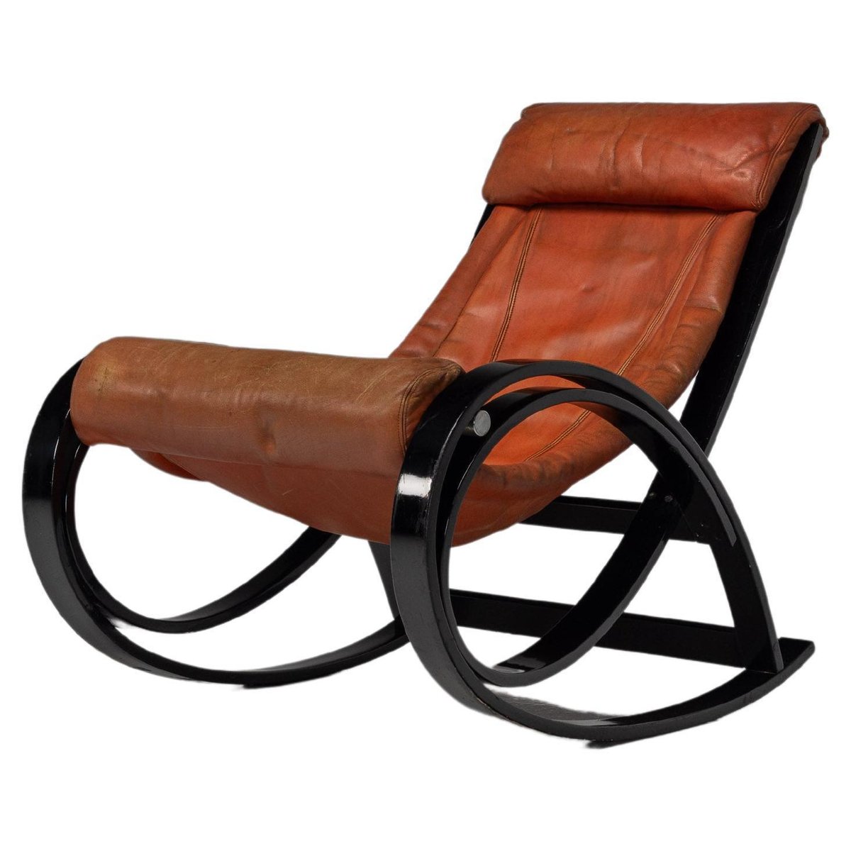 Vintage Italian Rocking Chair by Gae Aulenti for Poltronova, 1962 for ...