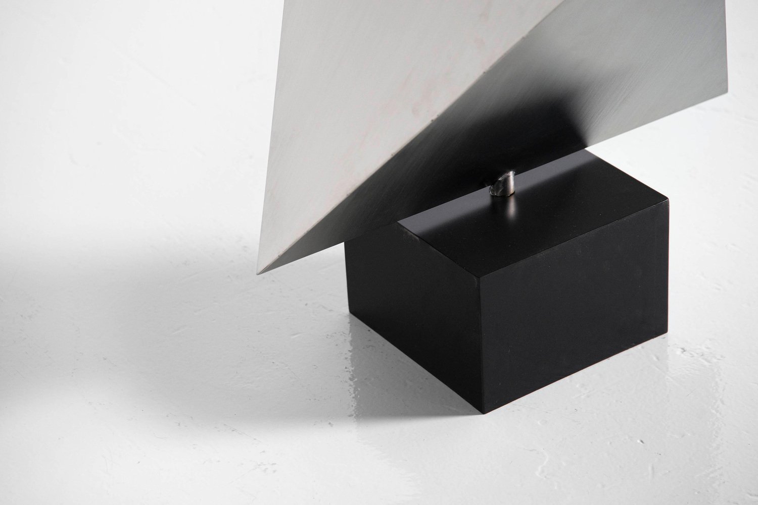 Pyramid Sculpture by Rudolf Wolf, 1975 for sale at Pamono