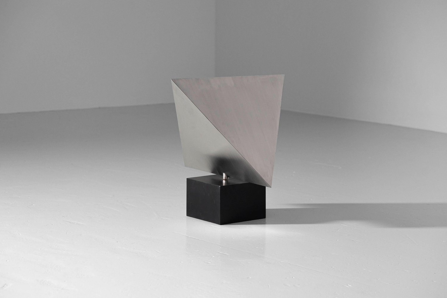 Pyramid Sculpture by Rudolf Wolf, 1975 for sale at Pamono