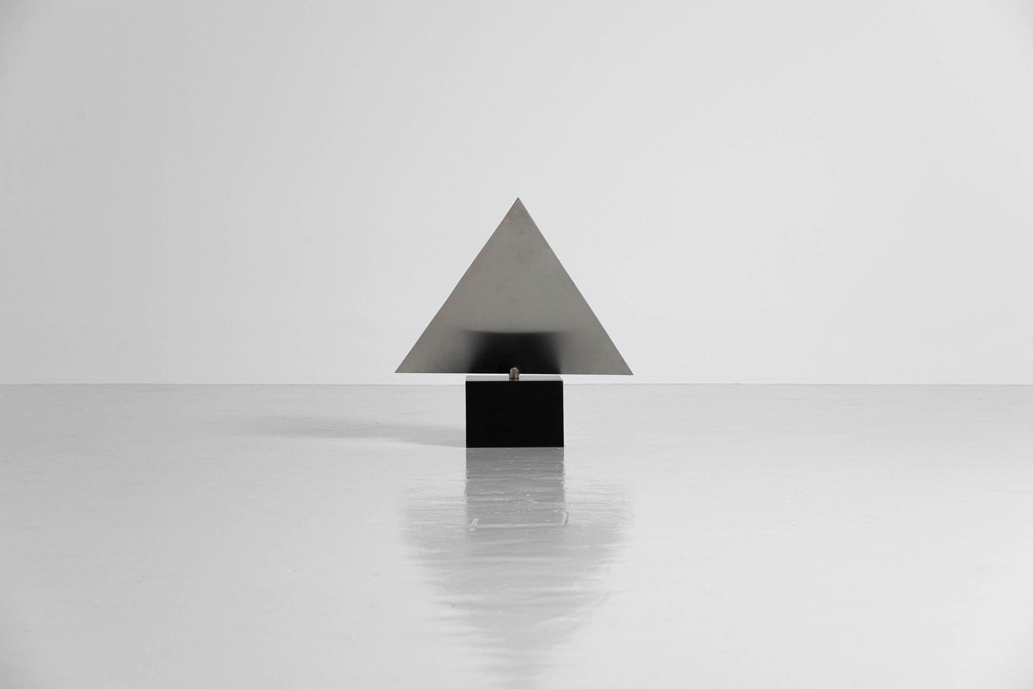 Pyramid Sculpture by Rudolf Wolf, 1975 for sale at Pamono