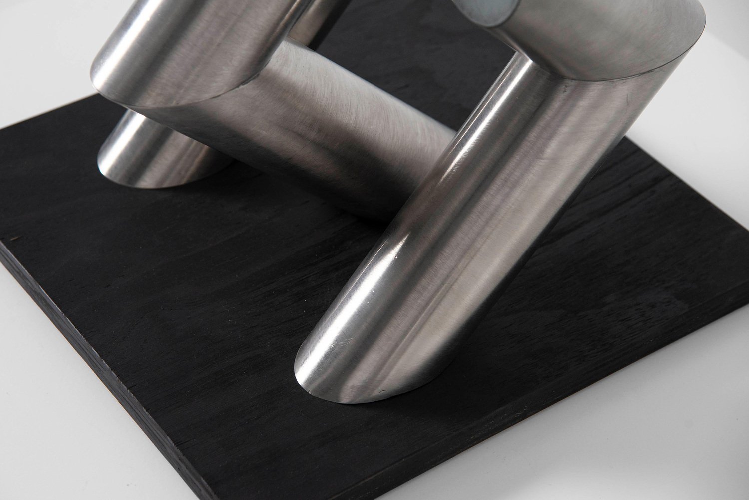 Abstract Tubes Sculpture by Rudolf Wolf, 1975 for sale at Pamono