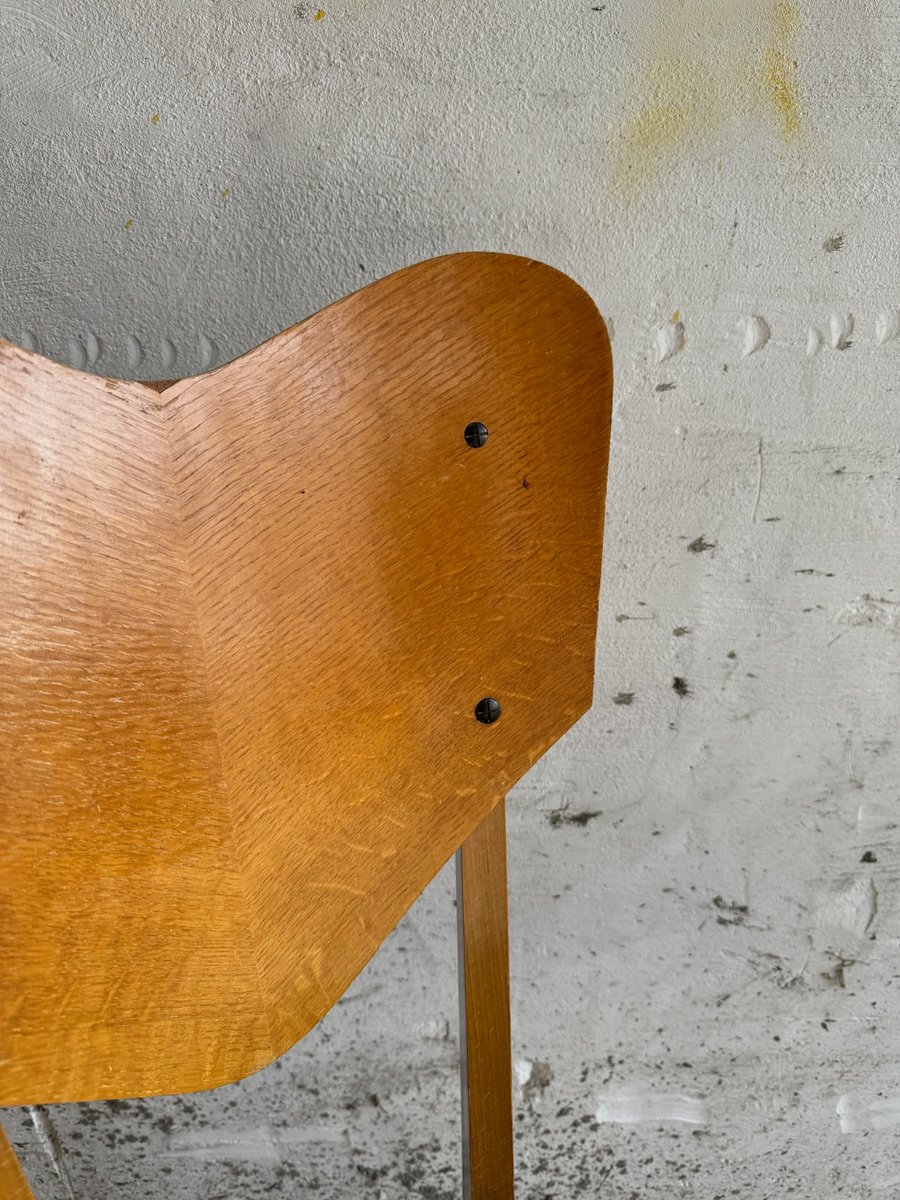 Heart Model Chairs by René-Jean Caillette, 1950s, Set of 6 for sale at ...
