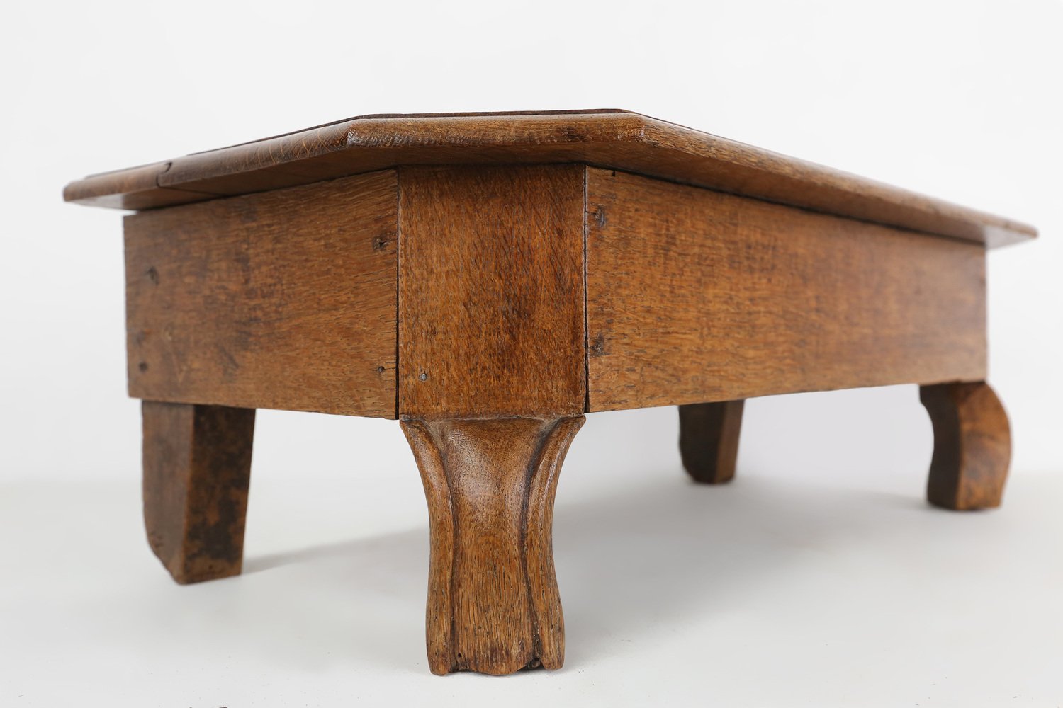 Rustic Church Stool, France, 1900s for sale at Pamono