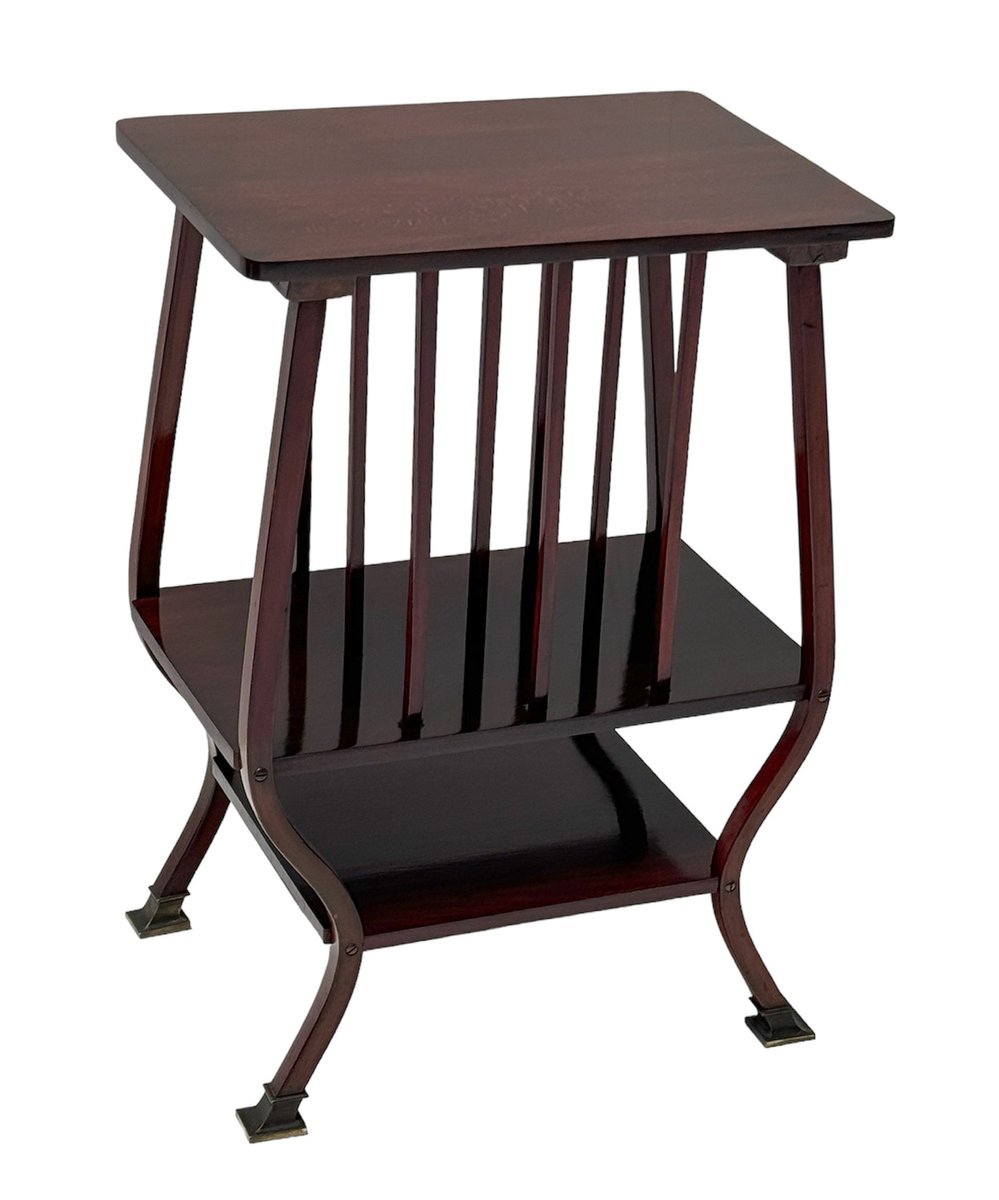 Vienna Secession Side Table by Gustav Siegel for Thonet, Austria, 1900s ...