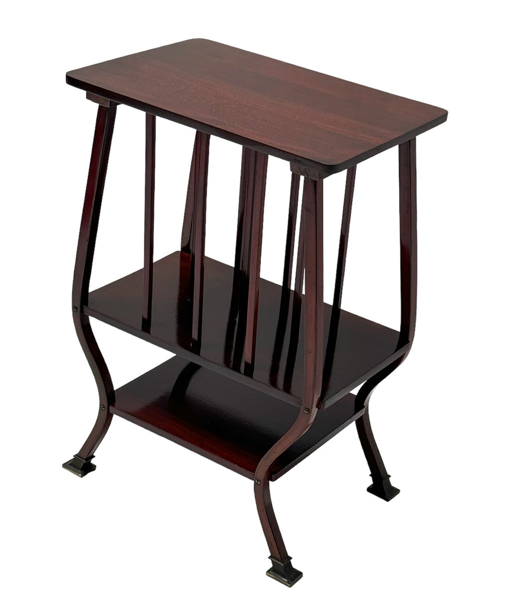 Vienna Secession Side Table by Gustav Siegel for Thonet, Austria, 1900s ...