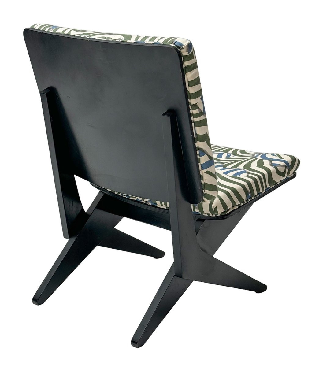 Mid-Century Modern Fb18 Scissor Chair by Jan Van Grunsven for Pastoe ...