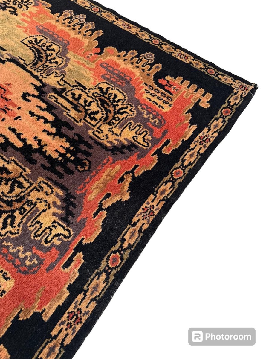 Art Deco Amsterdamse School Rug in the style of Jaap Gidding, 1920s for ...