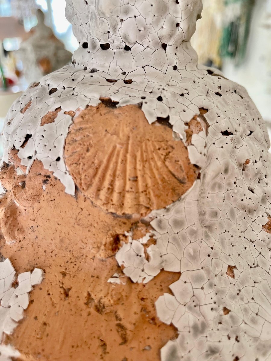 Terracotta Castle Vases, Spain, 1880, Set of 2 for sale at Pamono