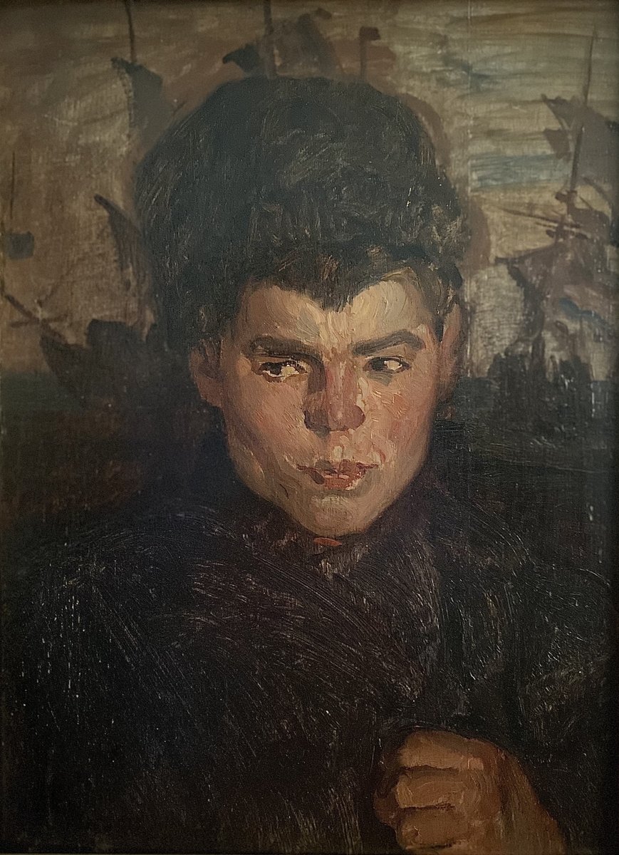 After Rudolf Gudden, Portrait of Evert 'Seek' Veerman, 1901, Oil on ...