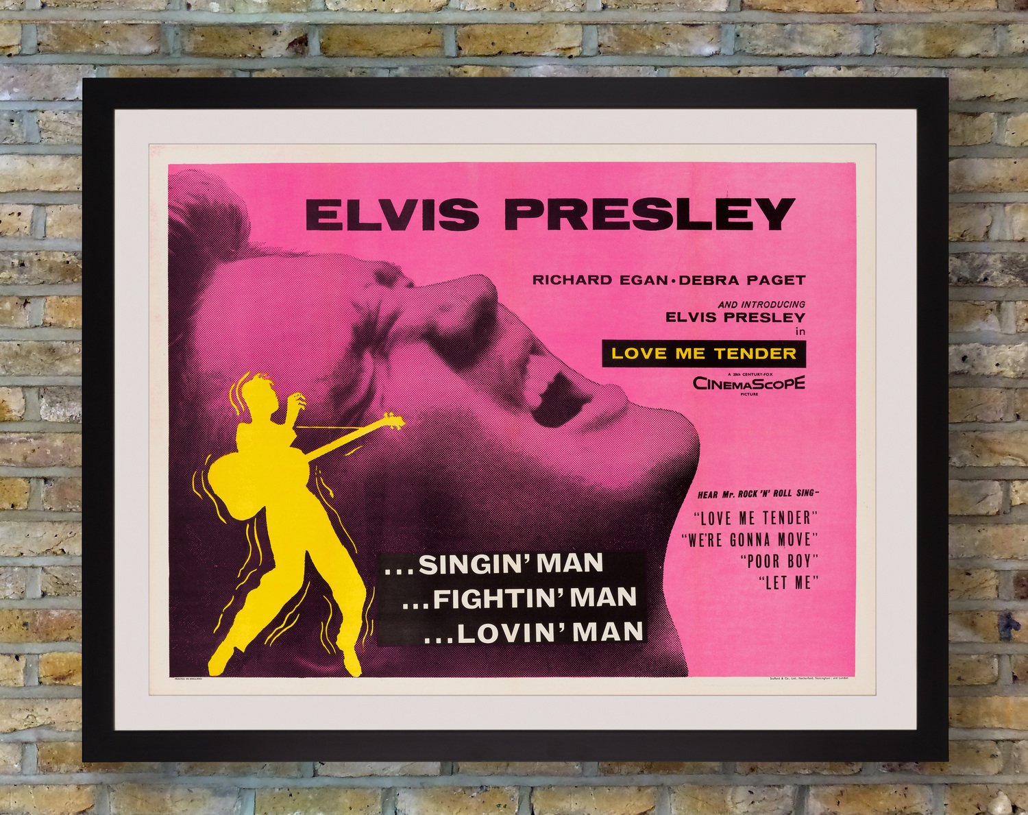 Vintage British Quad Movie Poster, 1956 for sale at Pamono