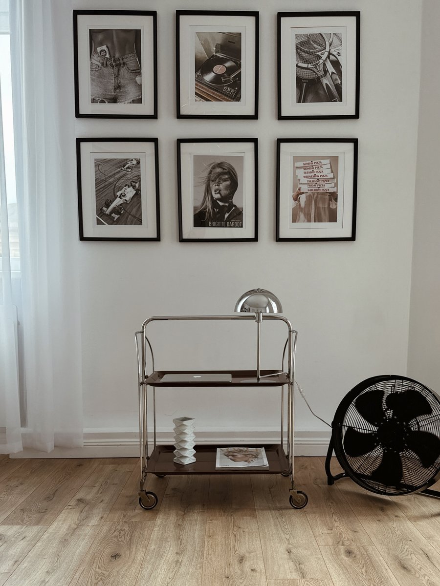 German Side Table or Collapsible Trolley from Bremshey & Co., 1970s for ...