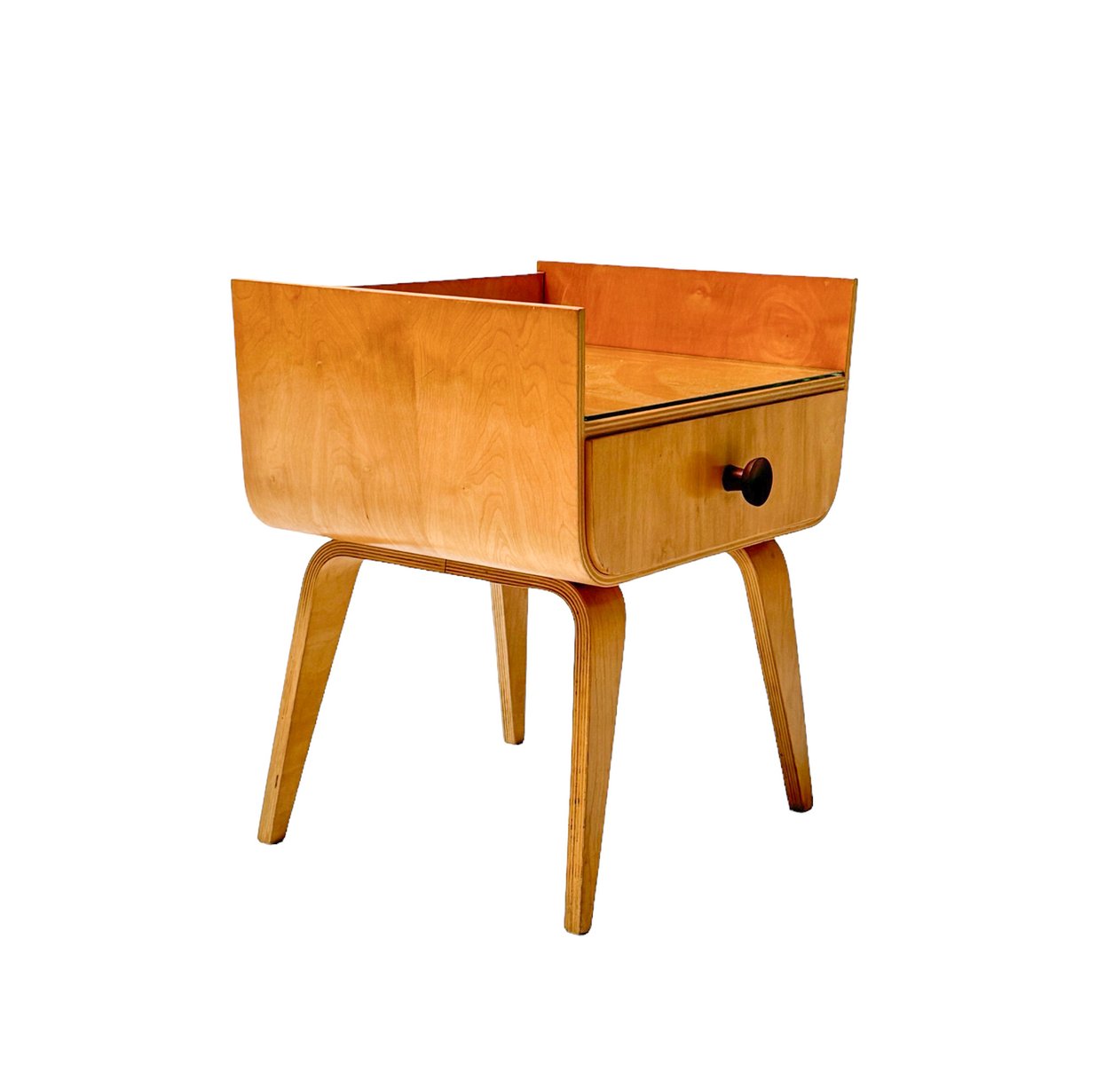 Mid-Century Modern Birch Nightstand by Cor (Cornelius Louis) Alons for ...