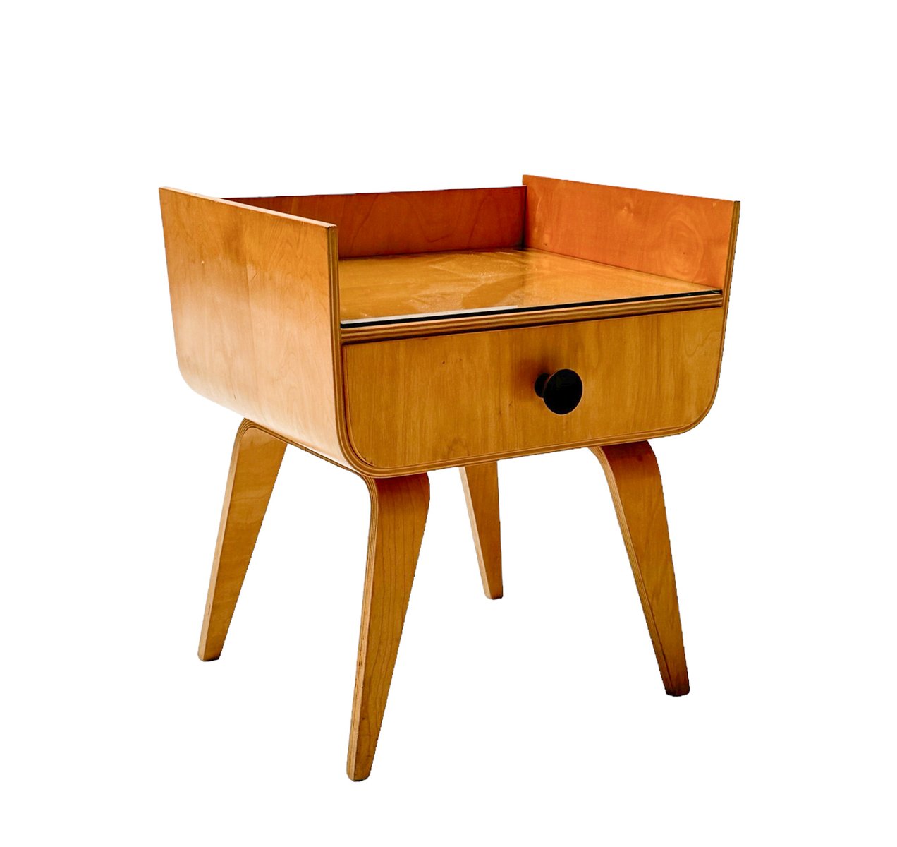 Mid-Century Modern Birch Nightstand by Cor (Cornelius Louis) Alons for ...