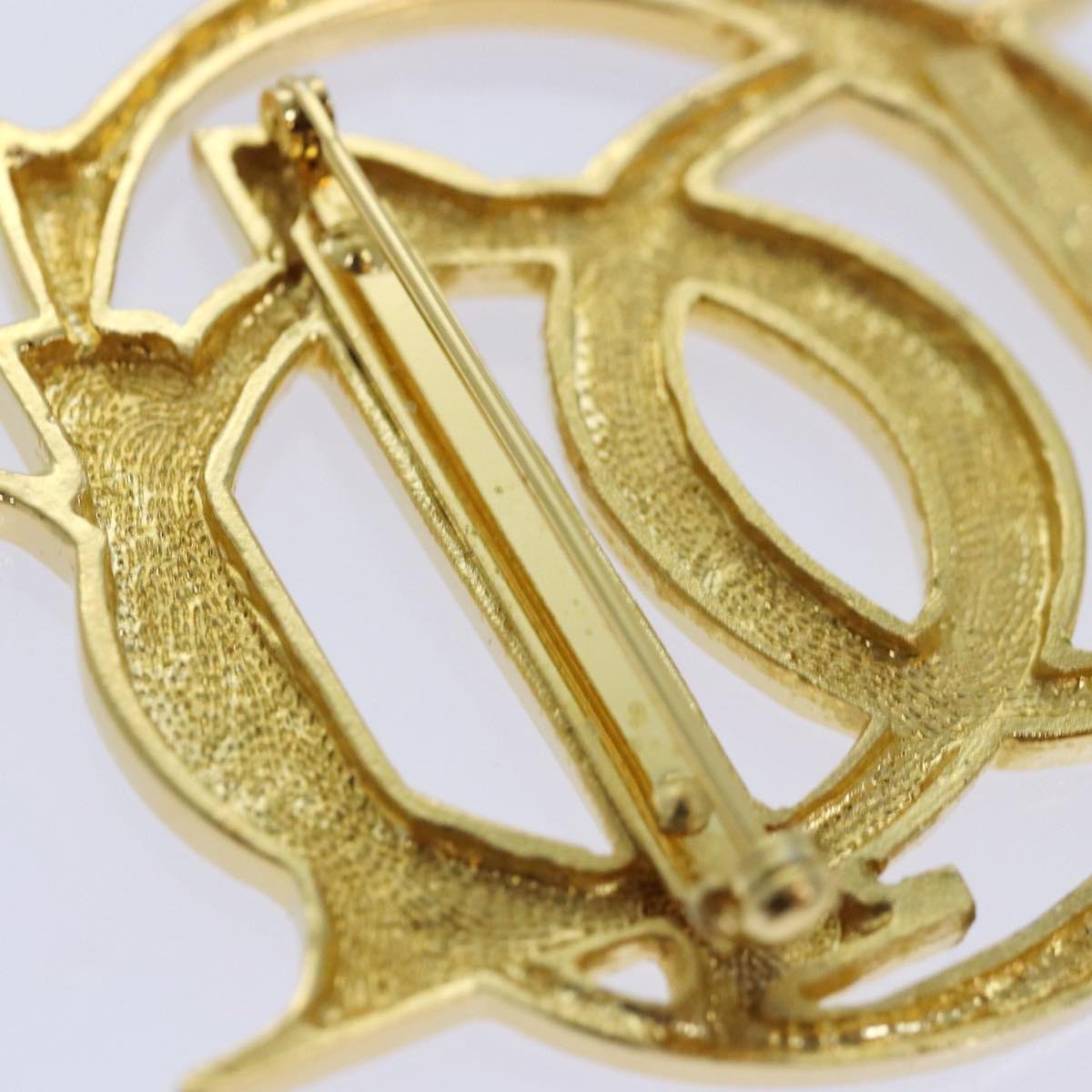 Brooch in Metal Gold from Christian Dior for sale at Pamono