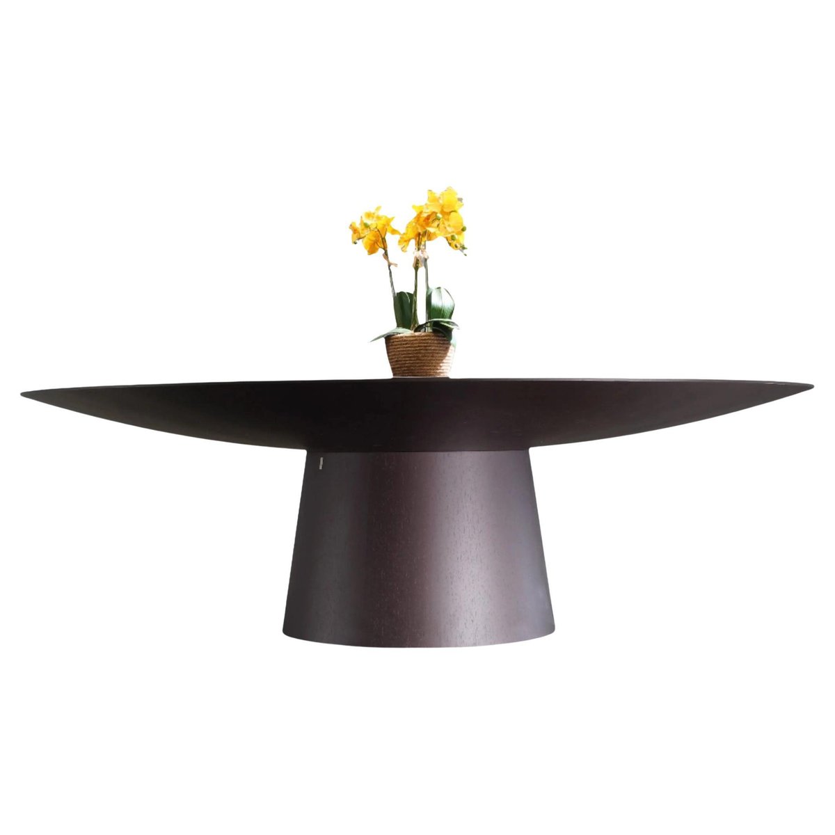 Emmemobili Ufo Dining Table with Embedded Lazy Susan by Ferruccio ...