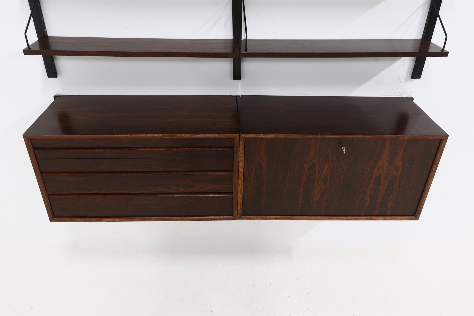 Danish Royal System Wall Unit by Poul Cadovius for Cado, 1960s for sale ...
