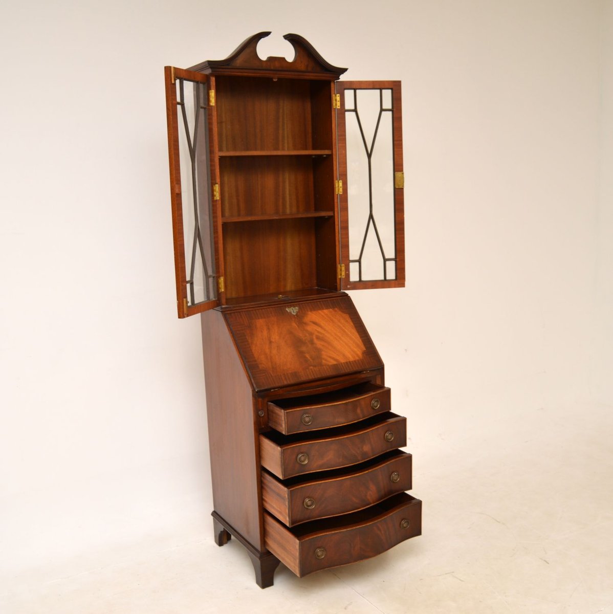 Georgian Bureau Bookcase, 1950s for sale at Pamono